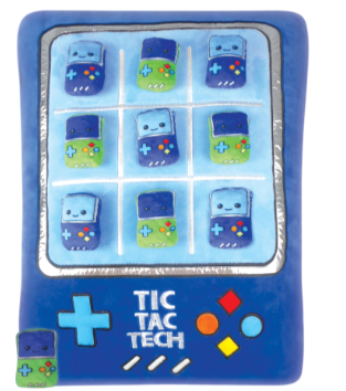 Tic Tac Tech Fleece Plush – Something Beautiful Cafe and Gift Shop