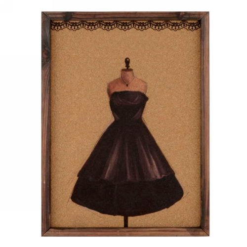 Vintage Strapless Dress Wall Art – Something Beautiful Cafe and Gift Shop